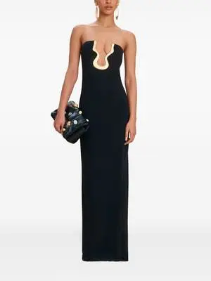 Cult Gaia Abril Strapless Gown