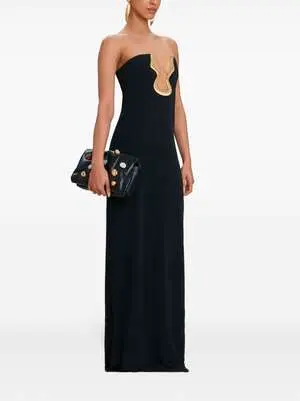 Cult Gaia Abril Strapless Gown