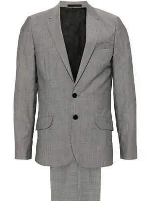 Paul Smith Single-breasted Wool-blend Suit - Grey