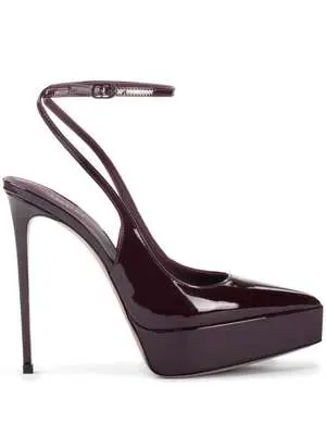 LE SILLA 140mm Uma Slingback Pumps - Red