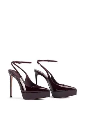 LE SILLA 140mm Uma Slingback Pumps - Red