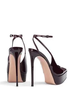 LE SILLA 140mm Uma Slingback Pumps - Red