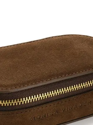 Monica Vinader Mini Oval Suede Jewellery Box