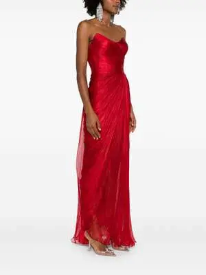 IRIS SERBAN Leila Gown - Red