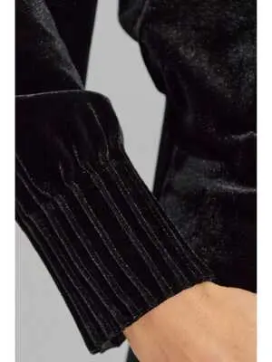 Emporio Armani Velvet Bomber Jacket