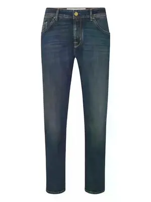 Jacob Cohen Whiskering Bottoms For Men