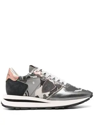 Philippe Model Tropez Haute Sneakers - Green