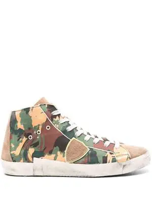 Philippe Model Prsx High-top Sneakers - Green