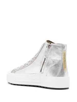 Philippe Model Hybrid Mid Sneakers - Silver