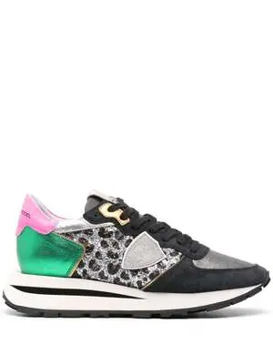 Philippe Model Tropez Haute Sneakers - Black