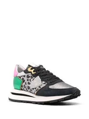 Philippe Model Tropez Haute Sneakers - Black