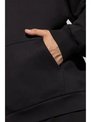 GIUSEPPE ZANOTTI Cotton Hoodie - Black