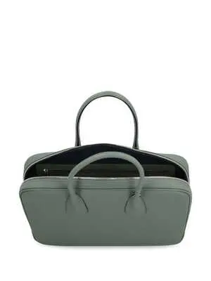 VALEXTRA My Logo Laptop Bag - Green