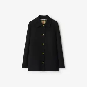 Burberry Wool Lancashire Jacket - Black/sand Beige