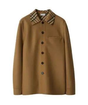 Burberry Wool Overshirt - Shrew
