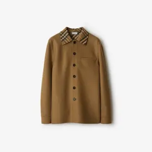 Burberry Wool Overshirt - Shrew