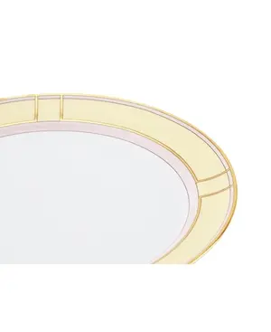 GINORI 1735 Colonna Diva Dinner Plate - Giallo