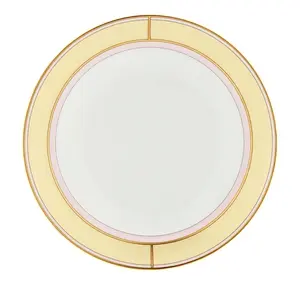 GINORI 1735 Colonna Diva Soup Plate - Giallo