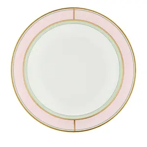 GINORI 1735 Colonna Diva Soup Plate - Rosa