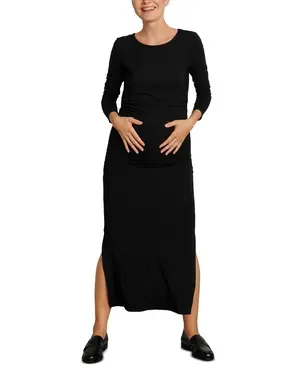 NOM MATERNITY Curve Dress - Black