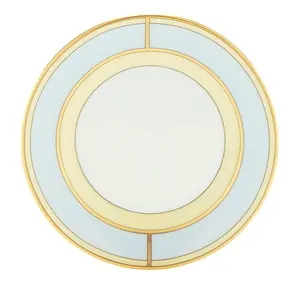 GINORI 1735 Colonna Diva Coffee Saucer - Celeste