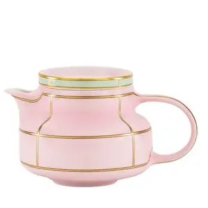 GINORI 1735 Colonna Diva Teapot With Cover Rosa