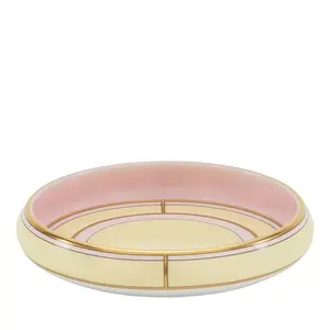 GINORI 1735 Oggetti Round Change Tray - Giallo