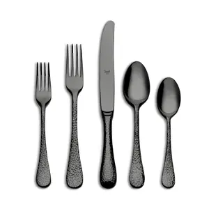MEPRA 5 Piece Place Setting - Black