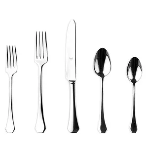 MEPRA Moretto Flatware 5-piece Place Setting - Silver
