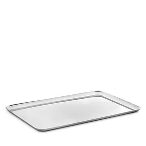 MEPRA Stile Rectangular Tray, Small - Silver