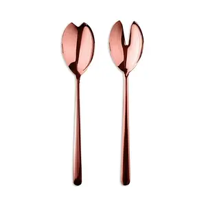 MEPRA 2 Piece Salad Server Set - Pink