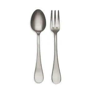 MEPRA 2 Piece Serving Set - Silver