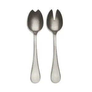 MEPRA Vintage Champagne Salad Serving Set - Silver