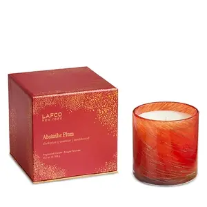 LAFCO Absinthe Plum Classic Candle, 6.5 Oz - Red