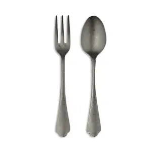 MEPRA 2 Piece Serving Set - Silver