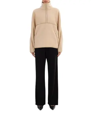 LAMARQUE Helsa Half-zip Fleece Pullover