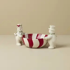 LENOX Happy Holly Days Treat Bowl