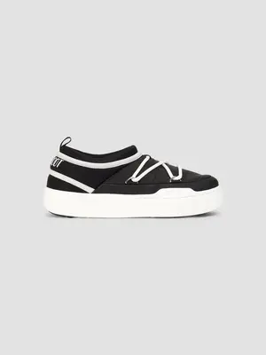 Moon Boot Park Icon Ambidextrous Slip-on Shoes - Black