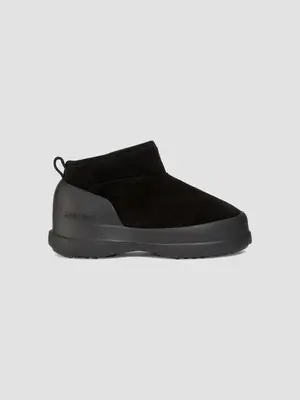 Moon Boot Luna Suede Boots - Black