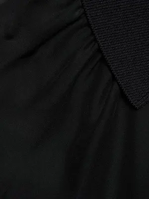 Cinq À Sept Weldon Gathered Top - Black