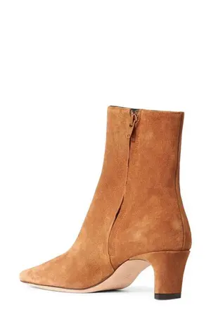 Staud Wally Ankle Boots - Cacao