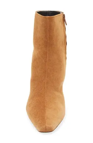 Staud Wally Ankle Boots - Cacao