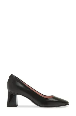 Naot Cass Patent Pump - Black Sheen Leather