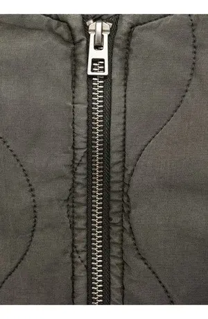 Mango Quilted Cropped Jacket