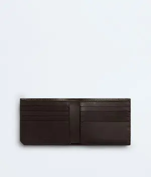 Bottega Veneta Intrecciato Piccolo Bi-fold Wallet - Fondant