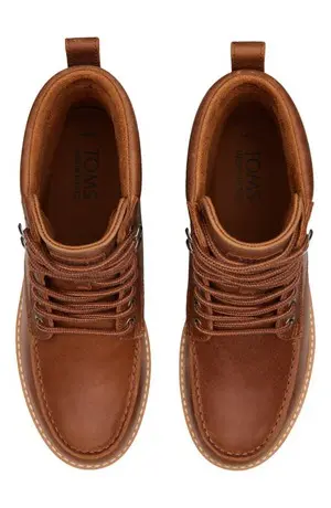 Toms Palomar Moc Toe Boots - Tan