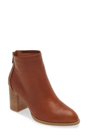 Chocolat Blu Stacked Heel Booties