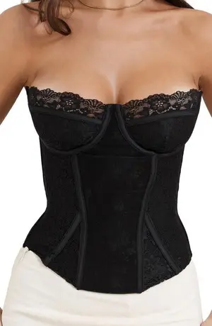 MISTRESS ROCKS Lace Underwire Corset