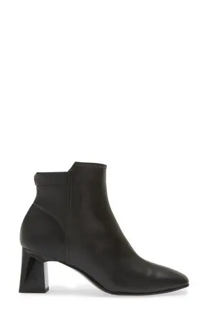 Naot Dolly Square Toe Bootie - Stretch Nappa Leather/ Black