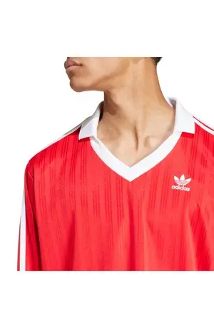 Adidas Adicolor Piqué Long Sleeve Soccer T-shirt